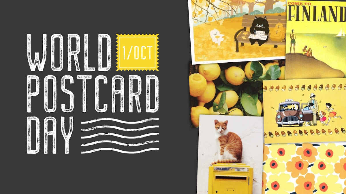 Celebrate the World Postcard Day